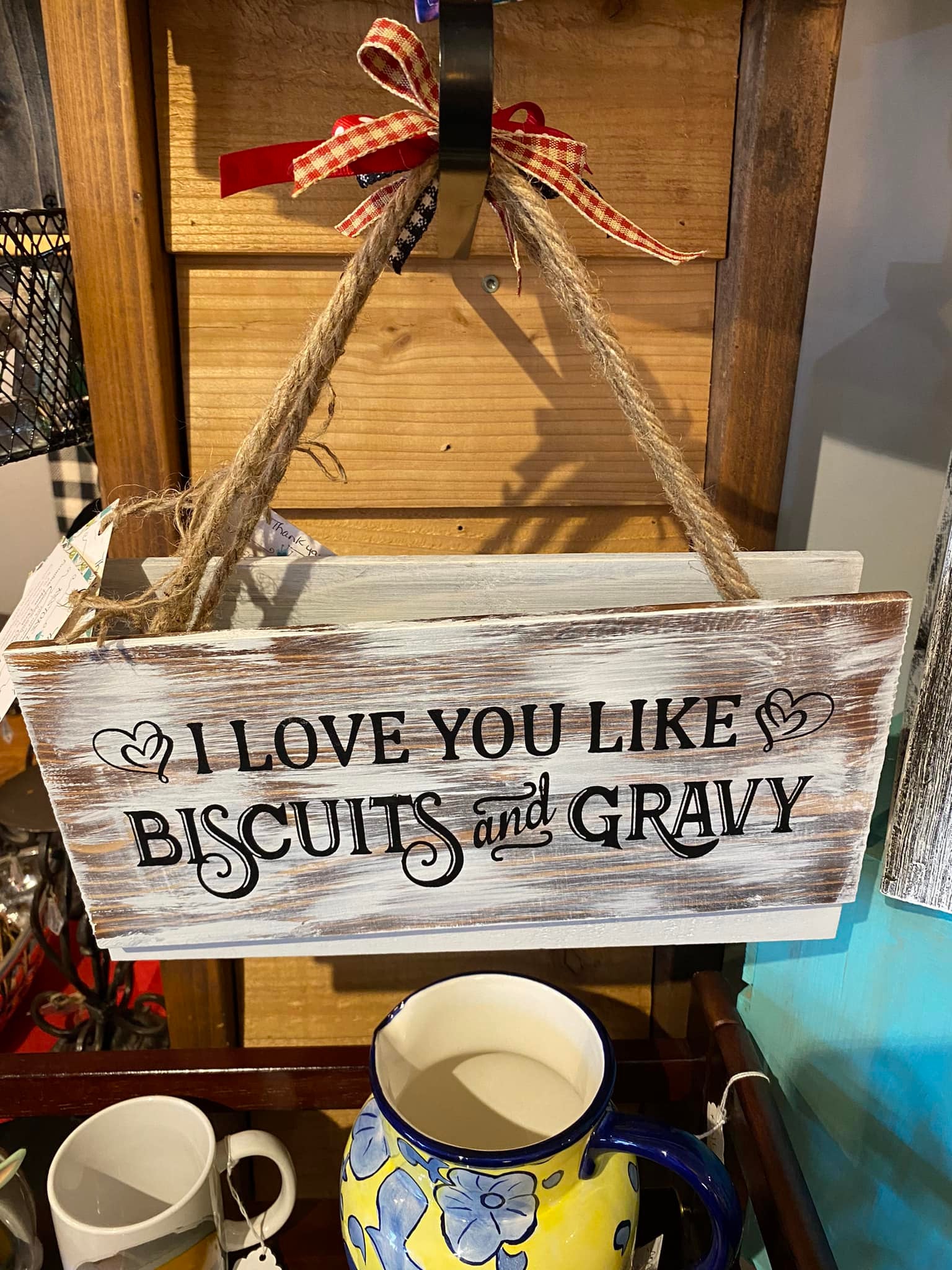 AM1819 - BISCUITS AND GRAVY SIGN | Vintage Vibe Home