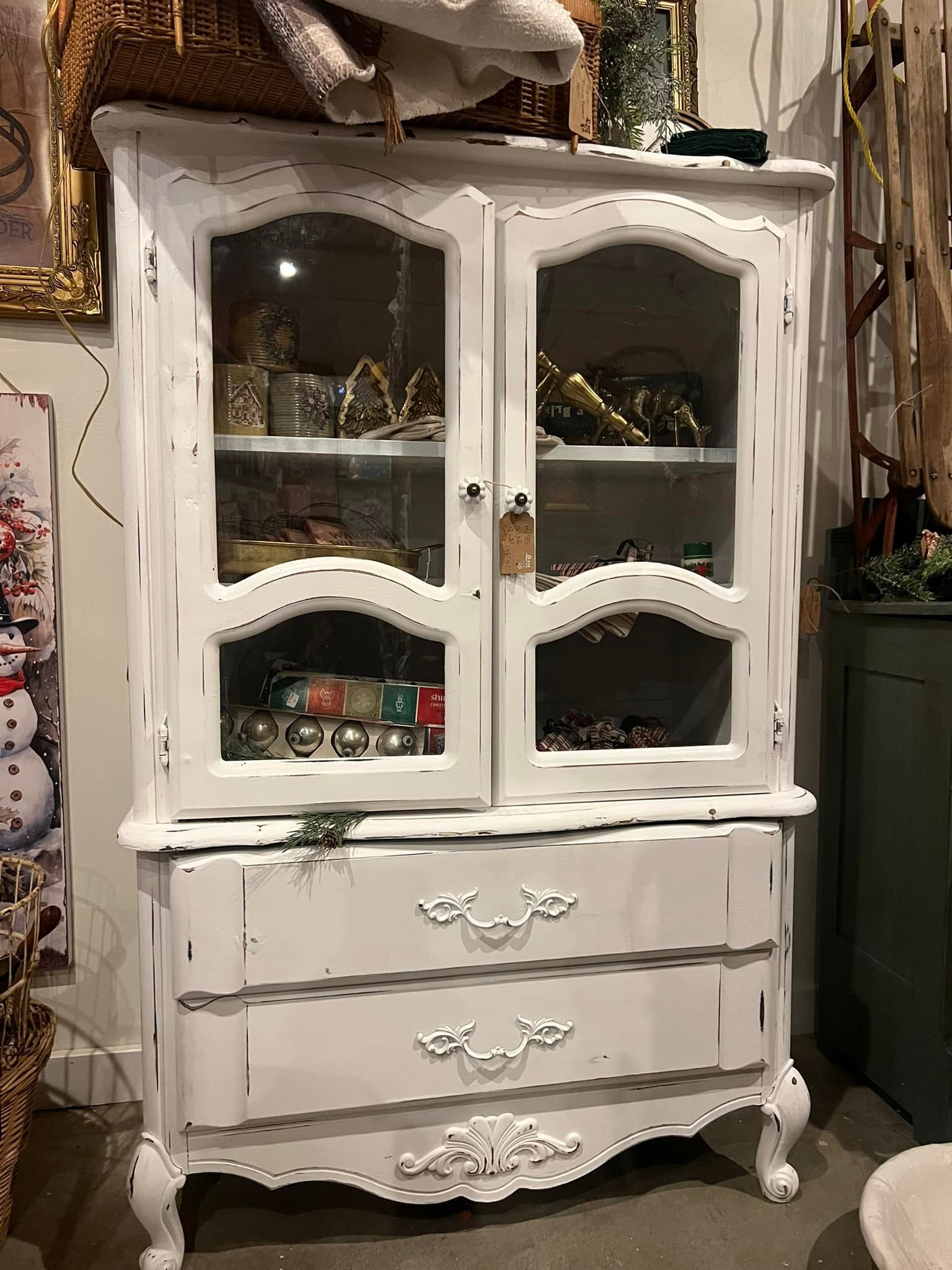 JH361 - FRENCH PROVINCIAL CABINET | Vintage Vibe Home